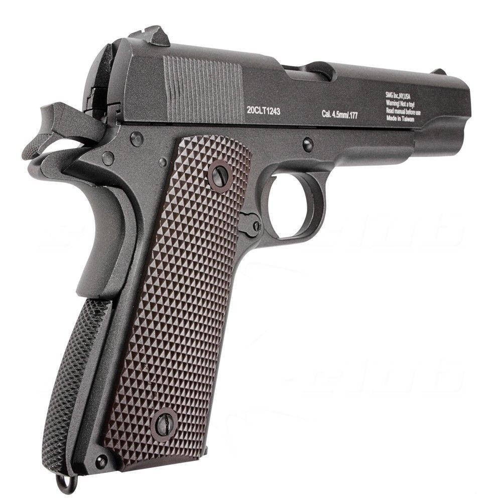 Gletcher CLT 1911 CO2 Pistole - 4,5mm Stahl BBs