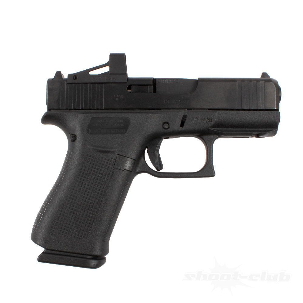 Glock 43X MOS Pistole mit RMSc Shield 9mmLuger