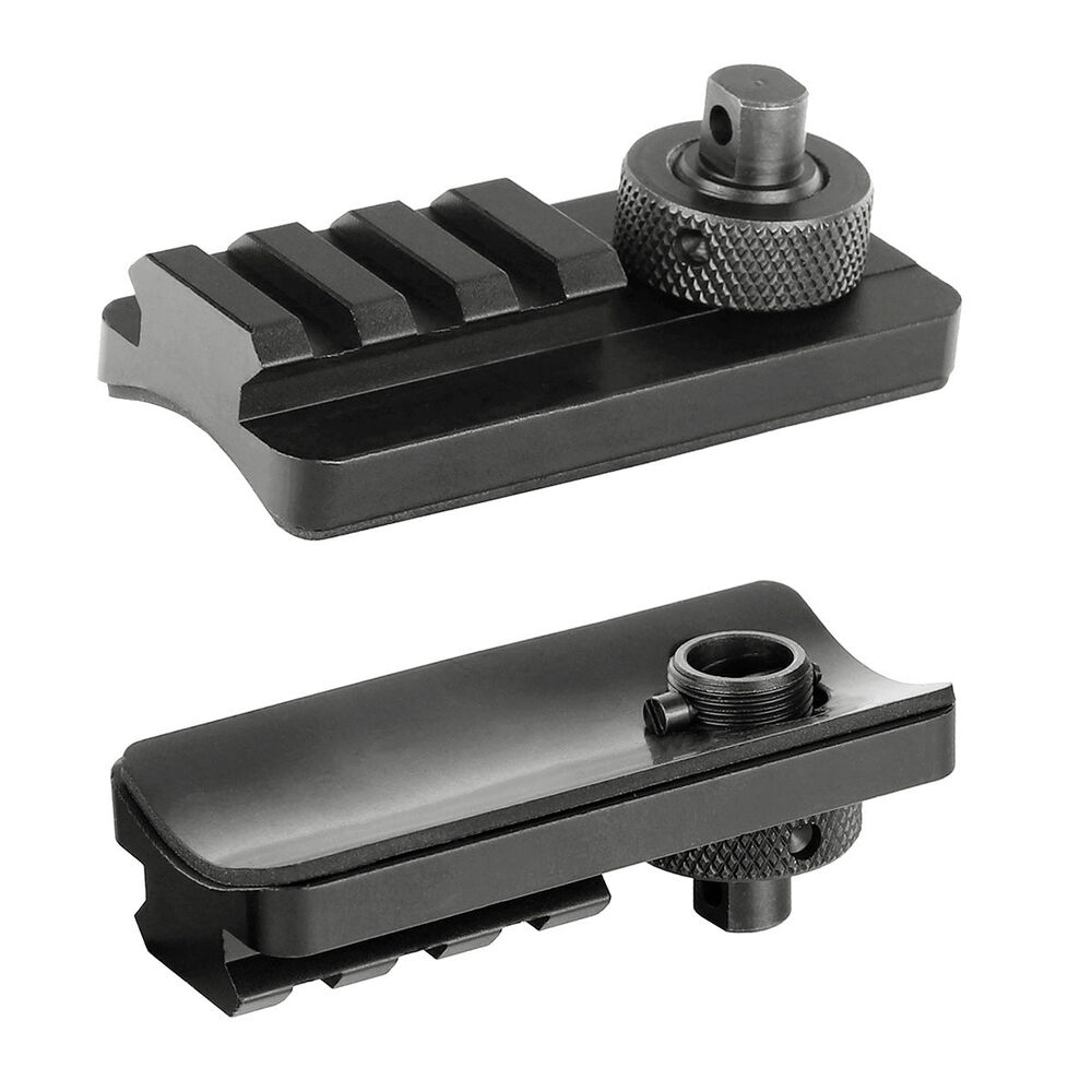 Rifle Bipod Adapter mit 3-Slot Picatinny-Schiene