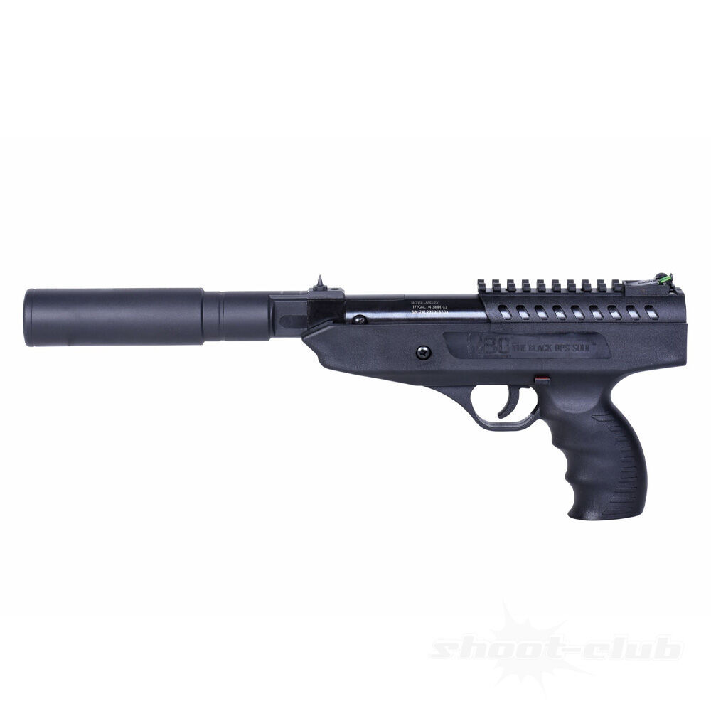 BO Langley Silencer Federdruck Luftpistole 4,5 mm Diabolo