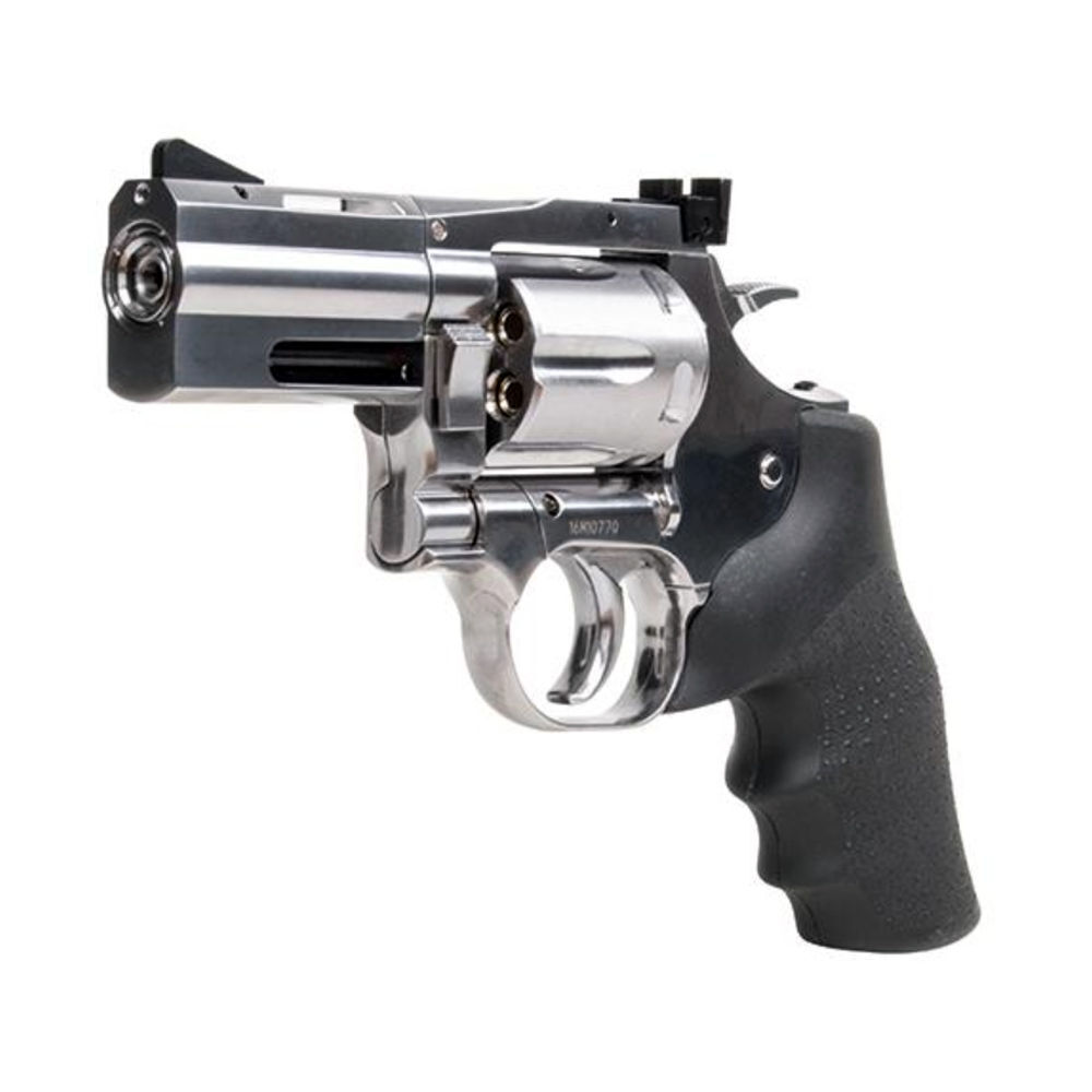 CO2 Revolver Dan Wesson 715 2,5 Zoll Kal. 4,5mm Diabolos - Silber