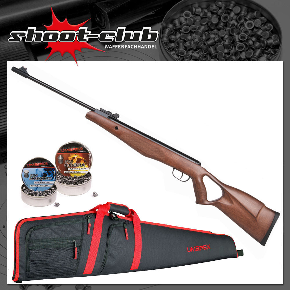 DIANA Two Fifty 250 Luftgewehr 4,5mm Diabolos im Set