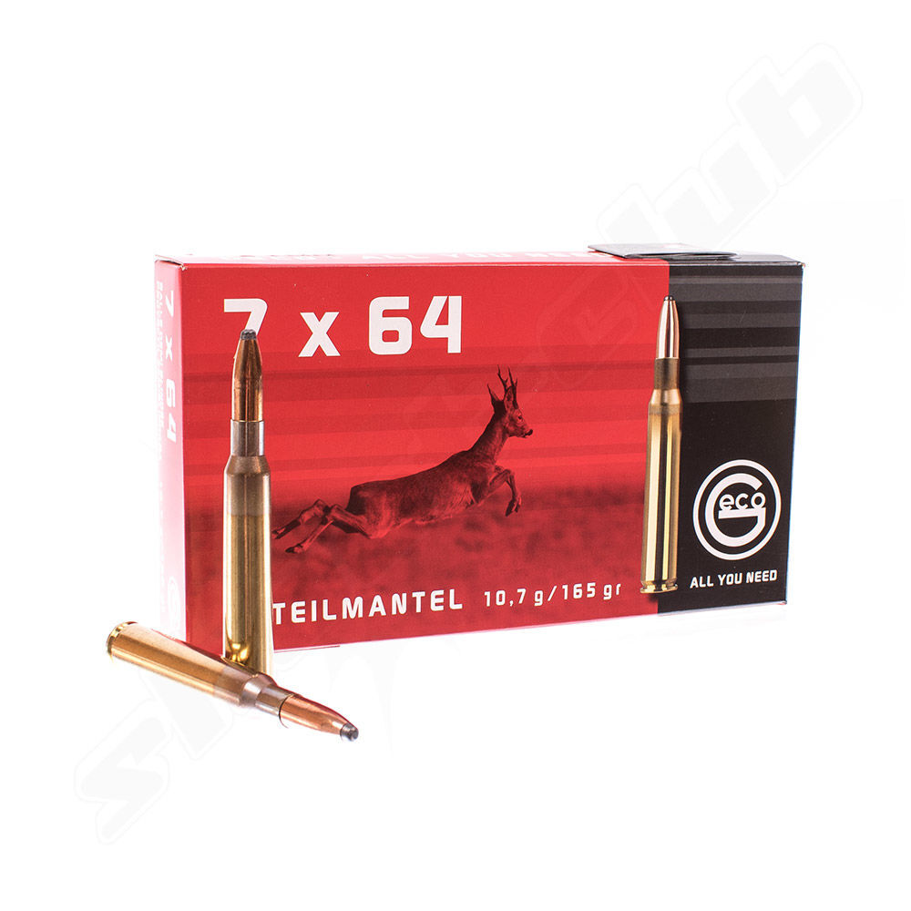 GECO 7x64 TM 10 7g Teilmantel B chsen Munition