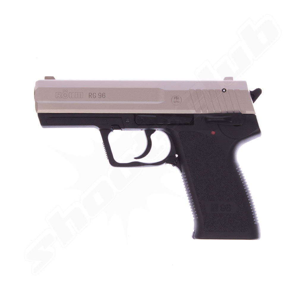 Röhm Schreckschusspistole RG 96 vernickelt 9 mm P.A.K.