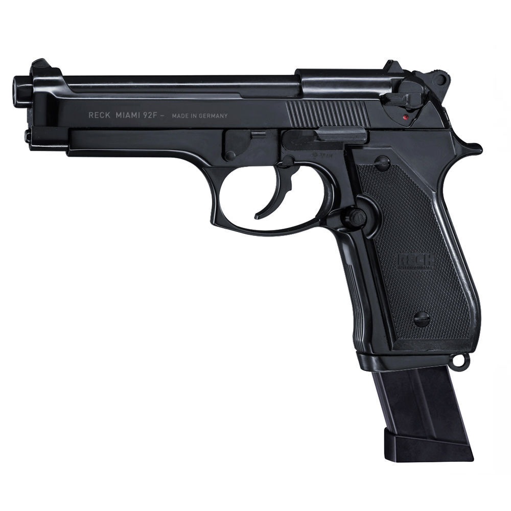 Reck Miami 92 F HICAP Schreckschussspistole Kaliber 9 mm P.A.K. Reck Miami 92 F HICAP Schreckschussspistole Kaliber 9 mm P.A.K.