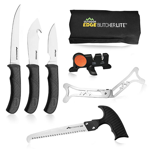 Outdoor Edge Butcher Lite Zerwirkset Schwarz